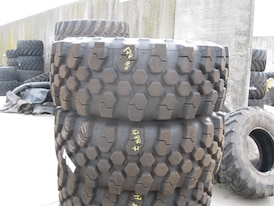 460/70R24 USED MICHELIN BIBLOAD HARD SURFACE 159A8/159B 18PR TL H17886 ...