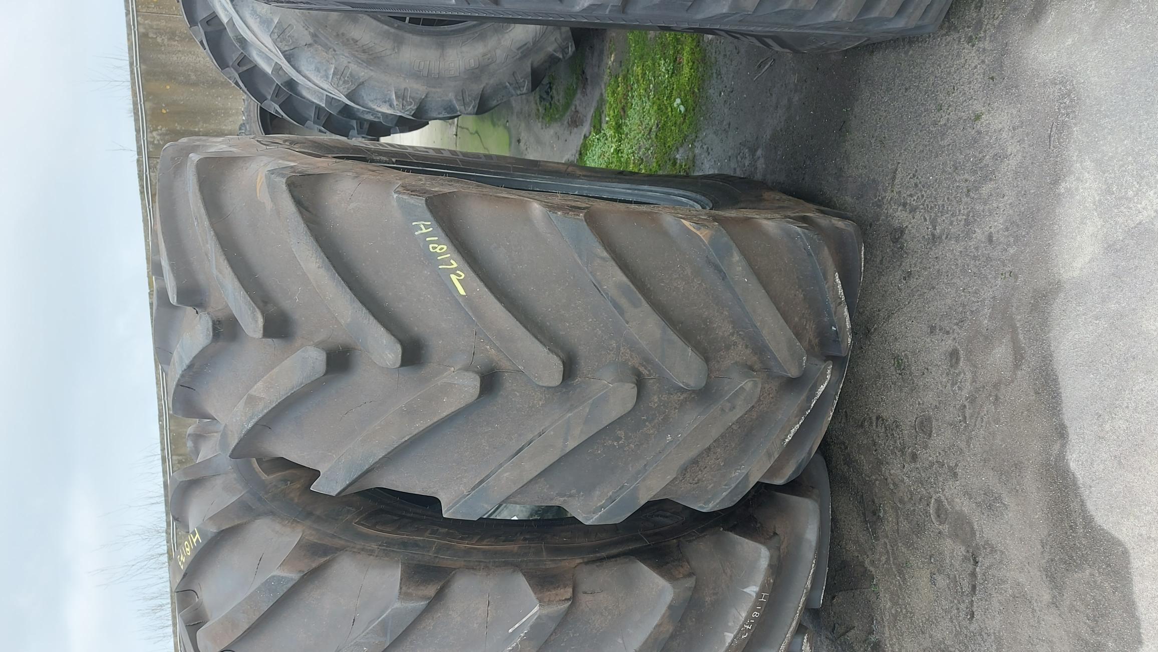 650/65R38 USED MICHELIN MULTIBIB 157D TL H18172, 84% DOT1915 | Heuver