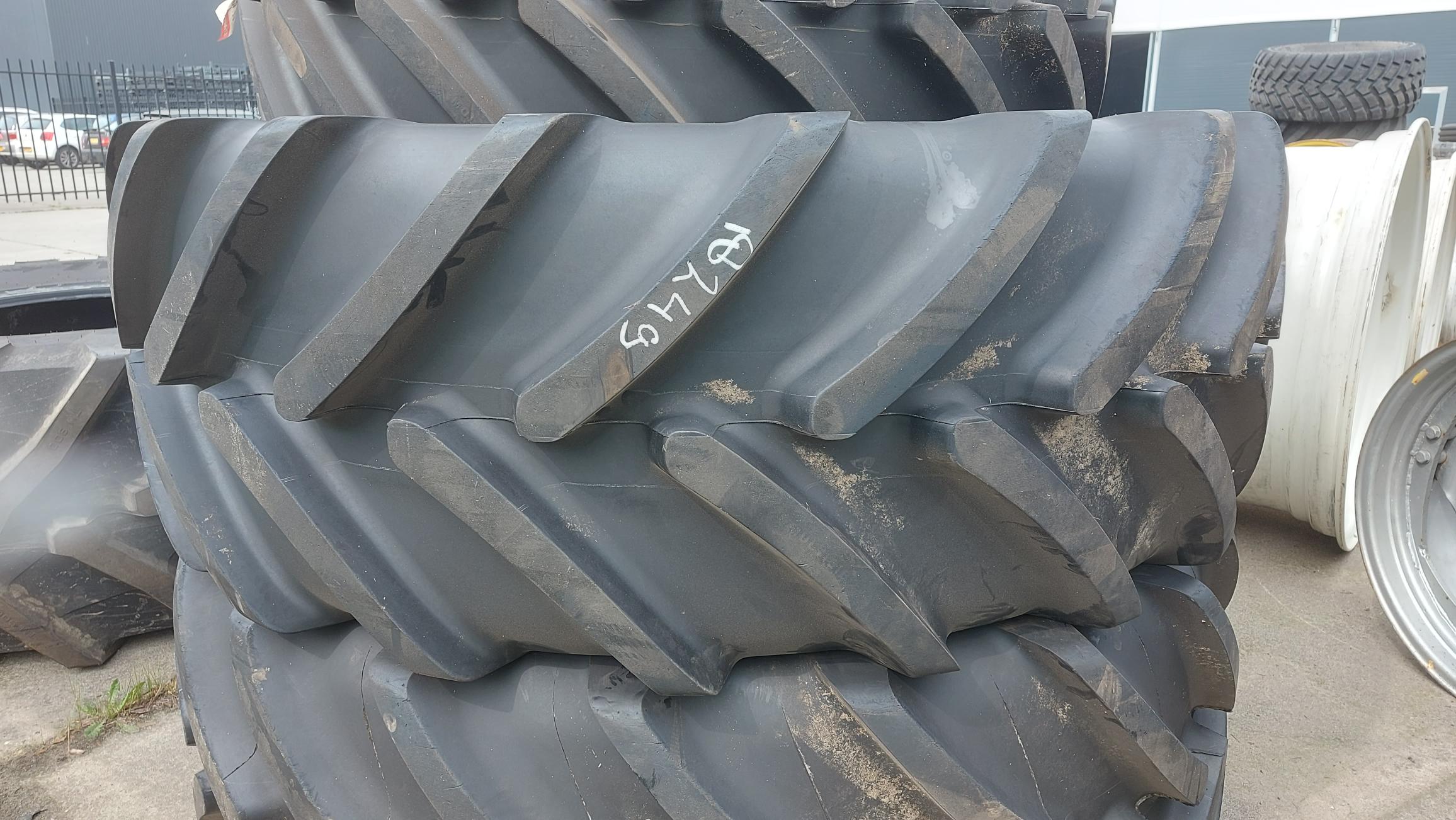 600/65R38 USED MICHELIN MULTIBIB 153D TL H18249, 90% | Heuver