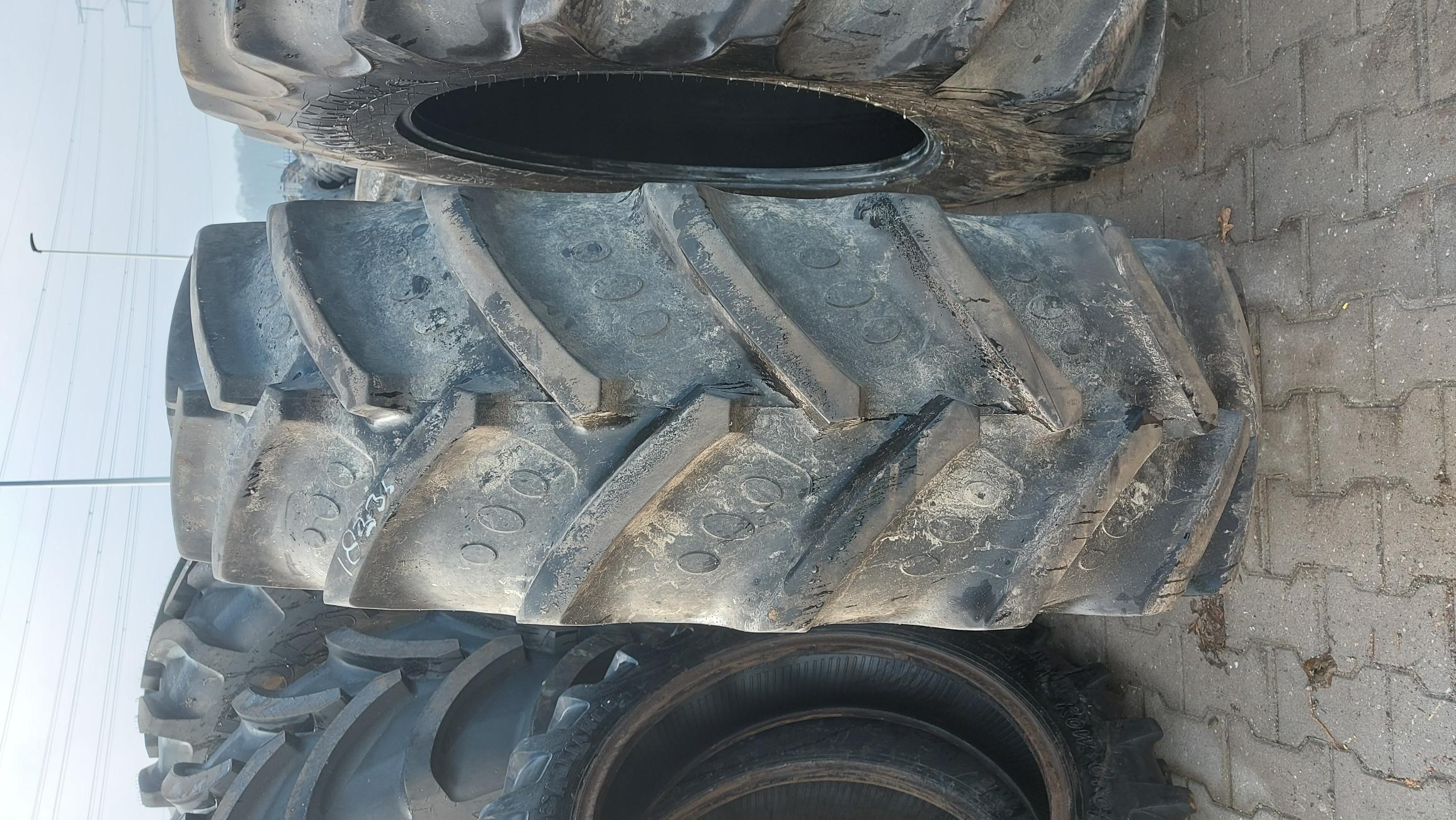 460/85R38 USED BKT AGRIMAX RT-855 149A8/149B TL H18335 83% REP PLEISTER ...