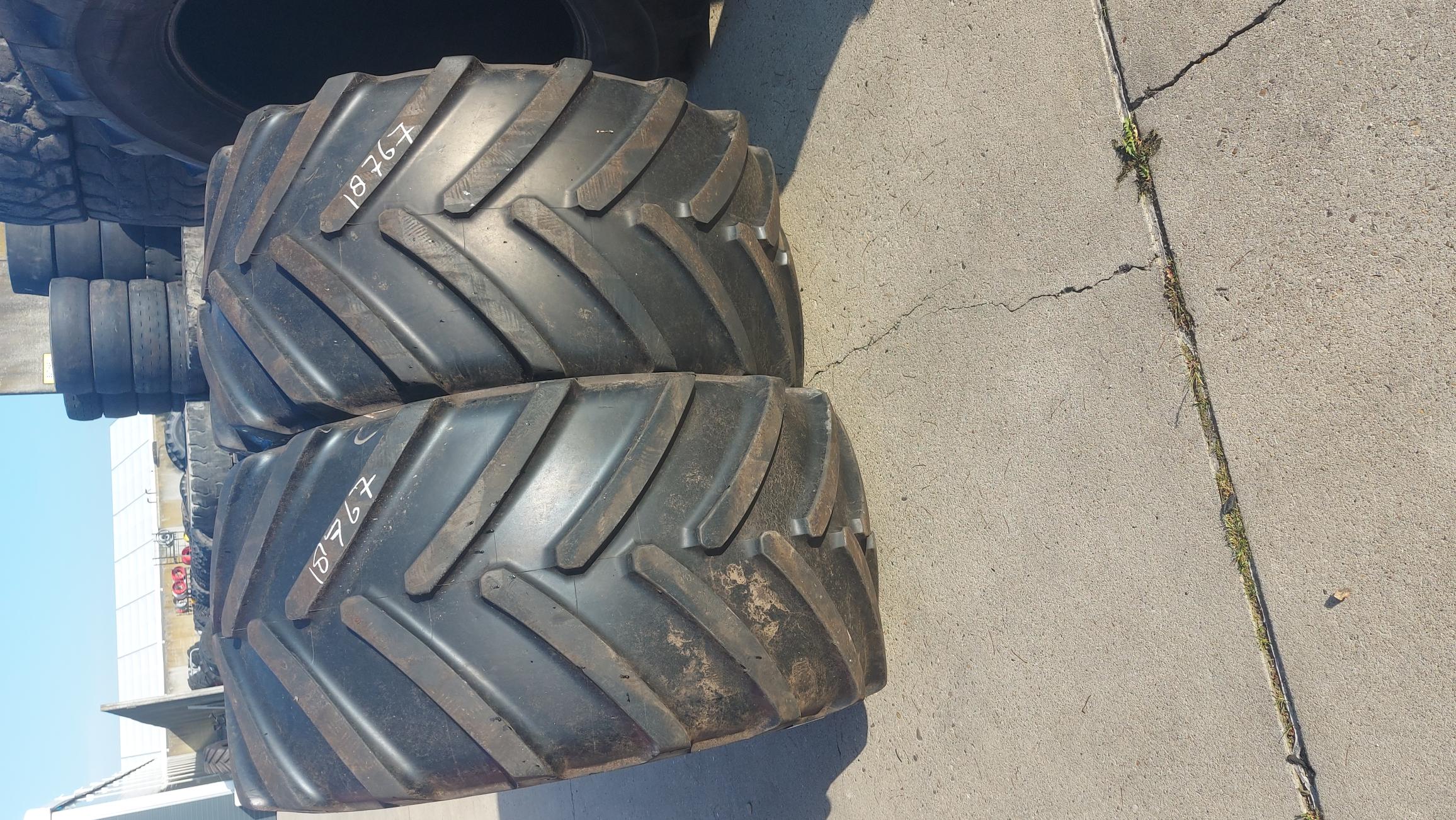 710/55R30 USED MICHELIN MACHXBIB 153D TL H18767 27% IETS SCHEEF AFGESLETEN | Heuver