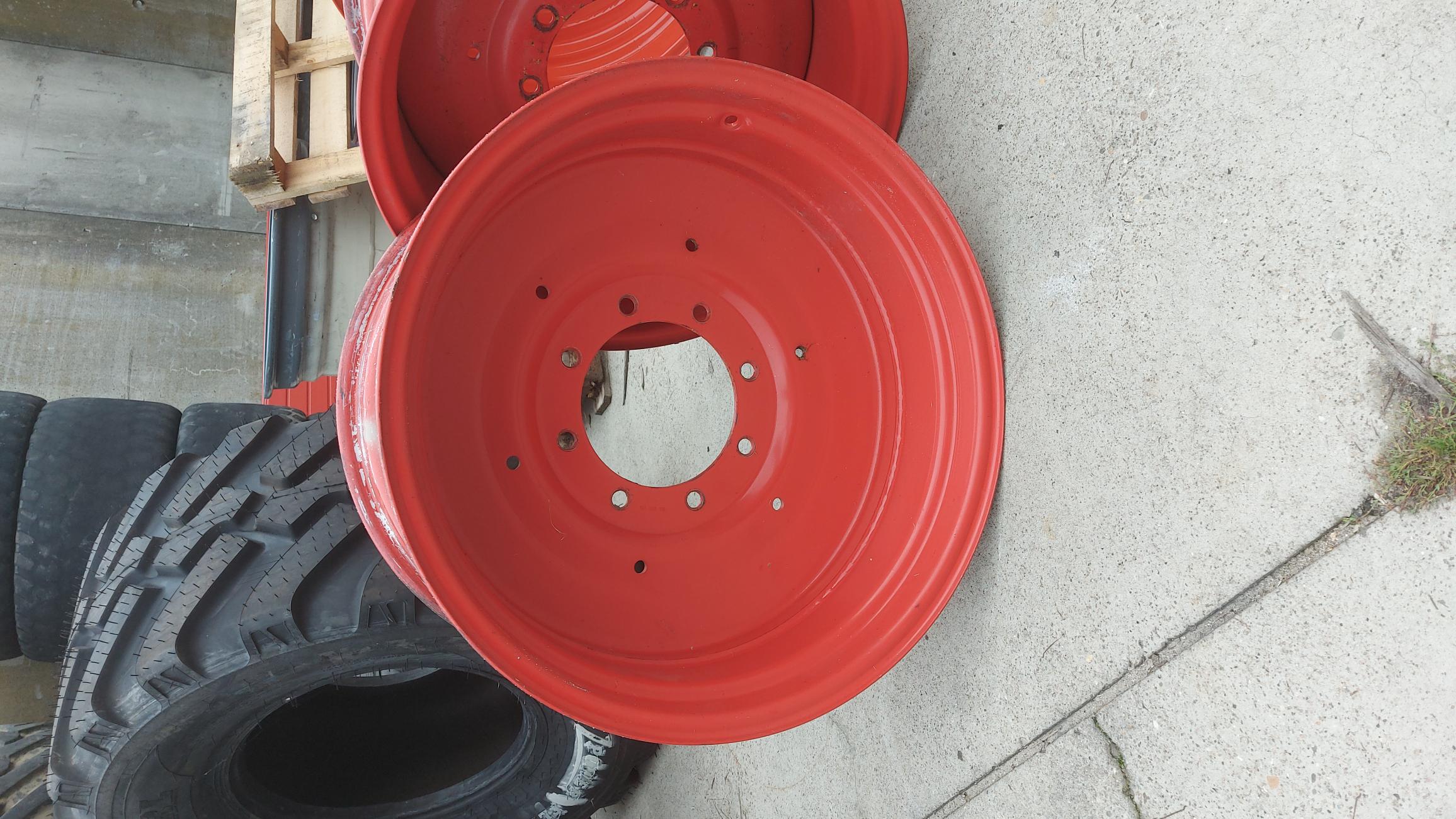 16-28 WHEEL USED FENDT RED 221-275-8 A3 ET-15 V8346 VAST 1 KANT GELAST ...