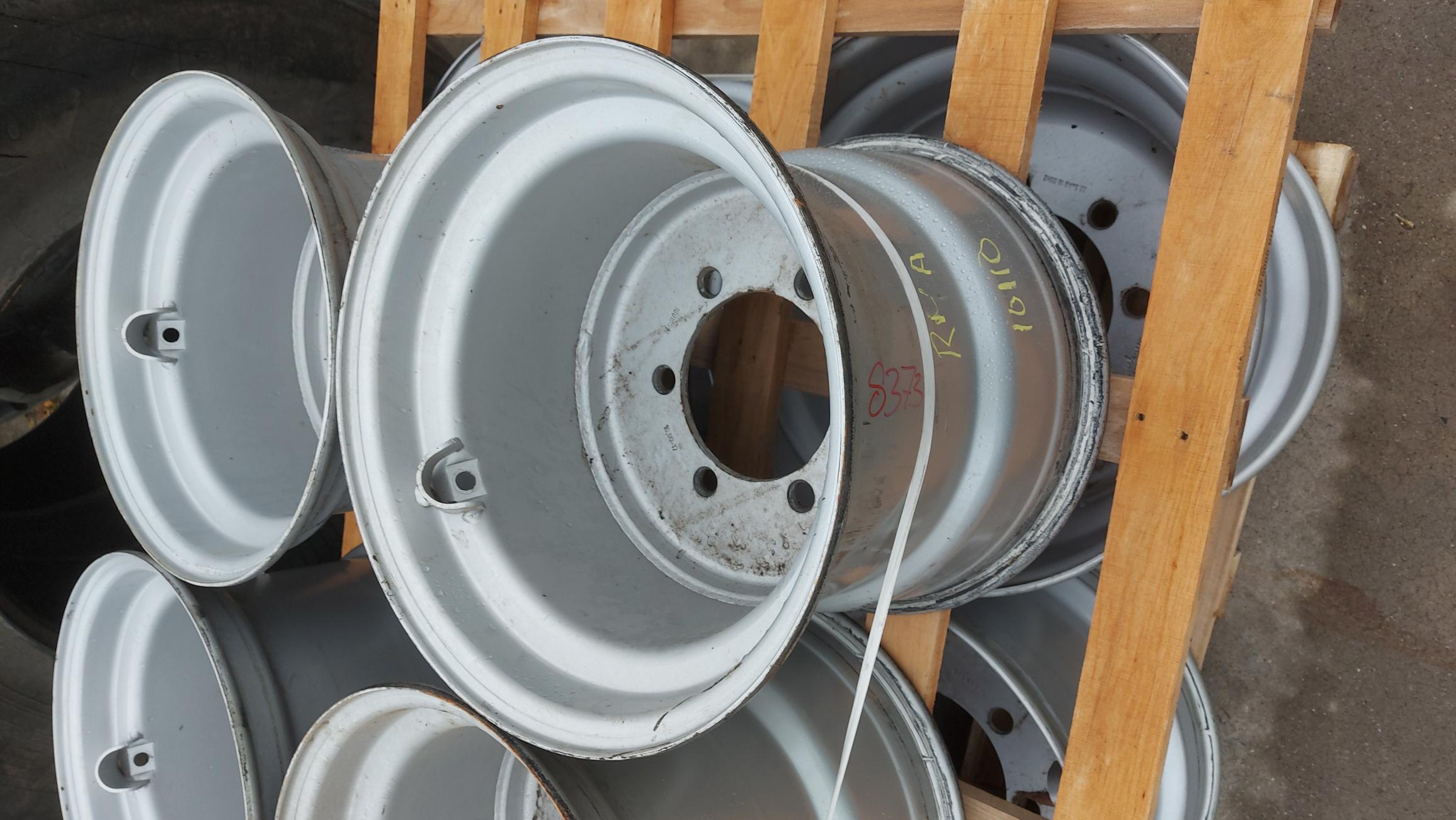 16-17 WHEEL USED JANTSA SILVER 161-205-6 A2 ET-35 V8373 VAST 1 KANT ...