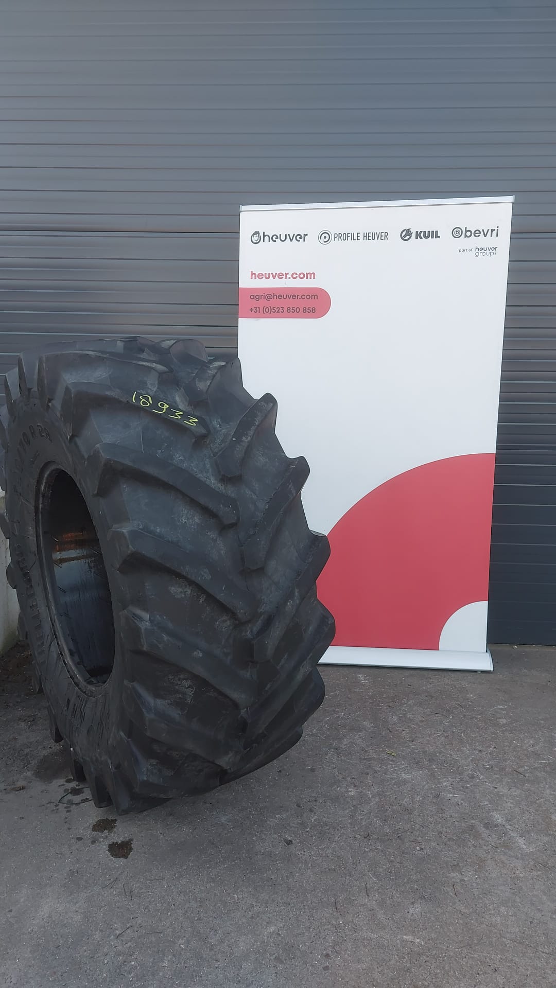 600/70R28 USED TRELLEBORG TM900 HP 157D/154E TL 45% H18933 DOT3014 | Heuver